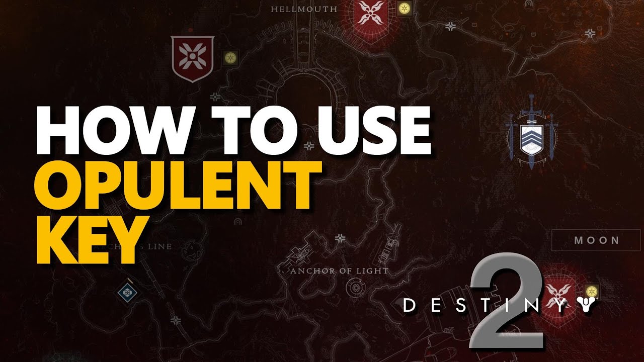 How to use Opulent Key Destiny 2 - YouTube