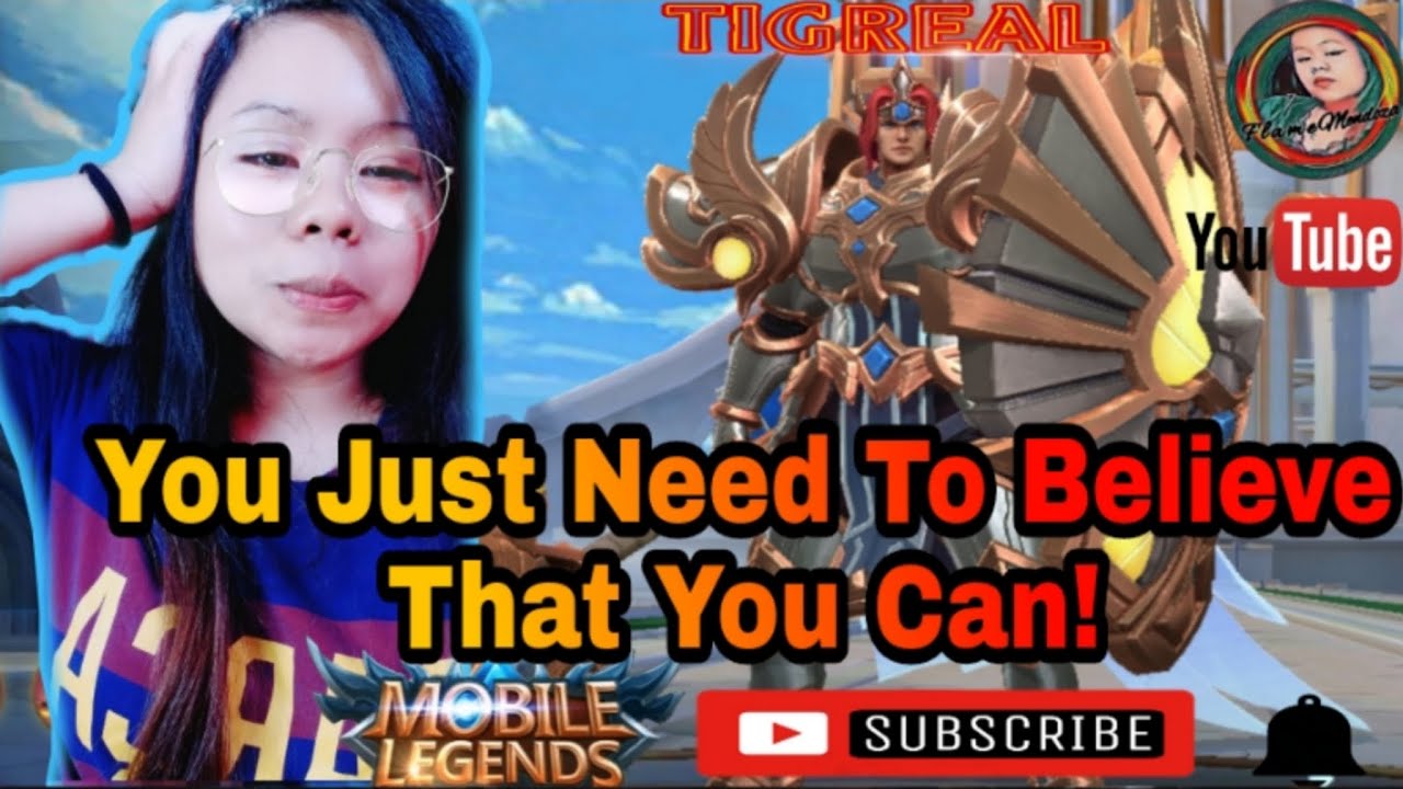 Tigreal LightBorn Skin| You Just Need To Believe That You Can|MLBB ...