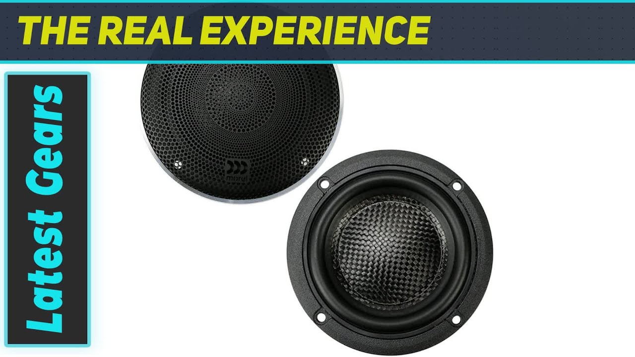 Morel Elate Carbon MM3 3-1/2" Midrange Component Speakers: Unveiling ...