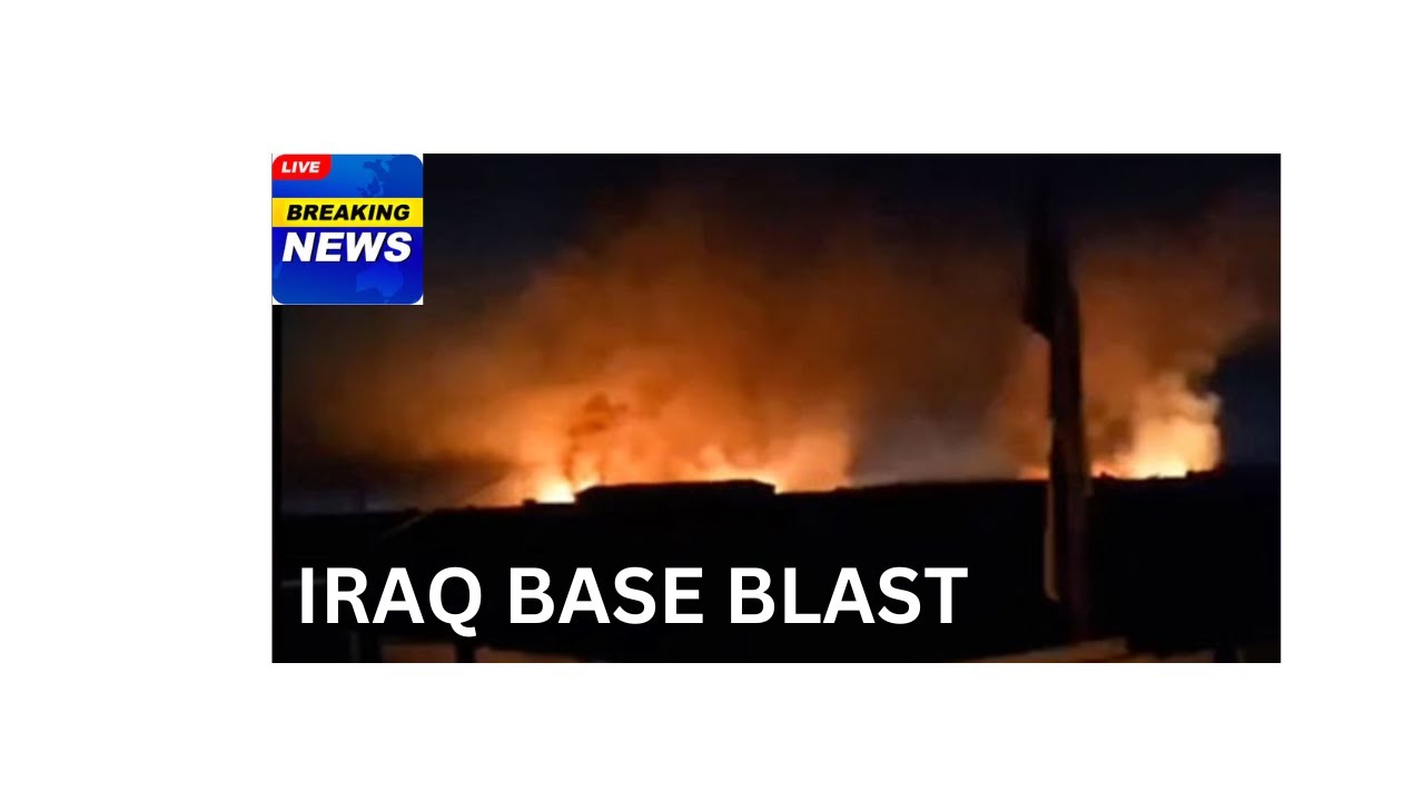Iraqi Popular Mobilization Forces base rocked by blast - YouTube