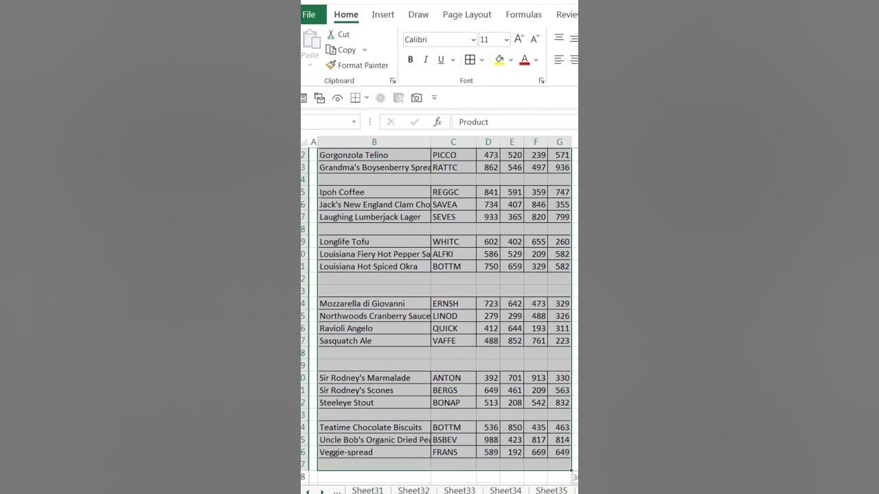 Delete Multiple Blank Rows in Excel | ExcellingInExcel - YouTube
