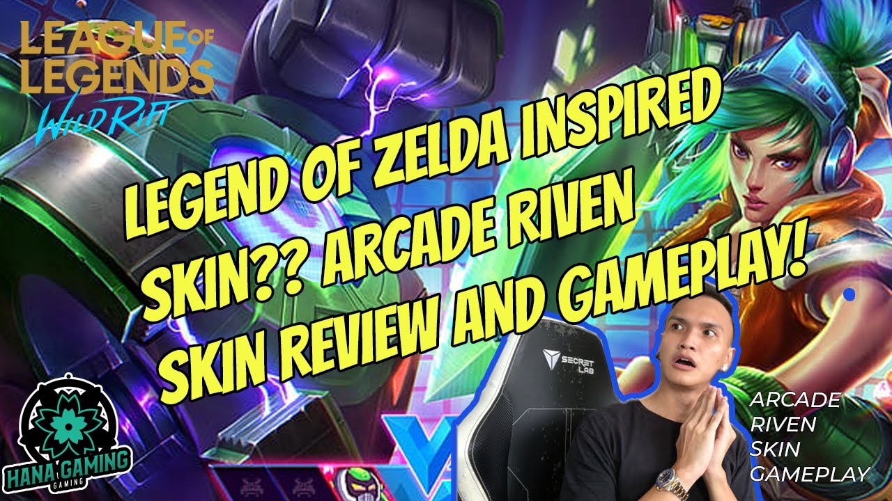 ARCADE RIVEN SKIN REVIEW AND GAMEPLAY League of Legends Wild Rift ...