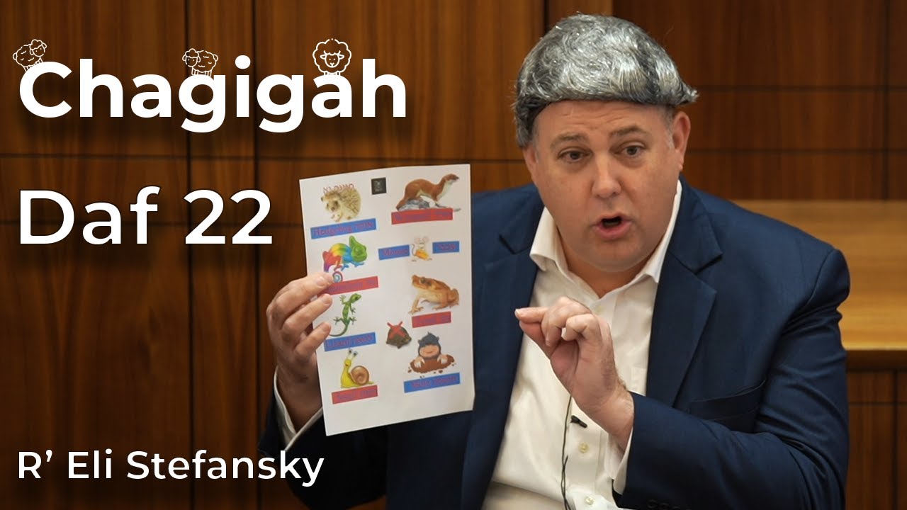 Daf Yomi Chagigah Daf 22 by R’ Eli Stefansky - YouTube
