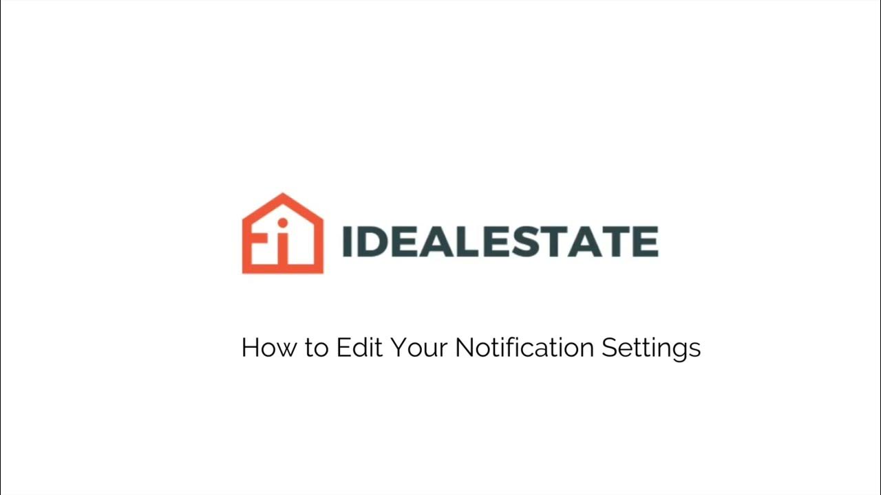 How to Edit Notification Settings Tutorial - YouTube