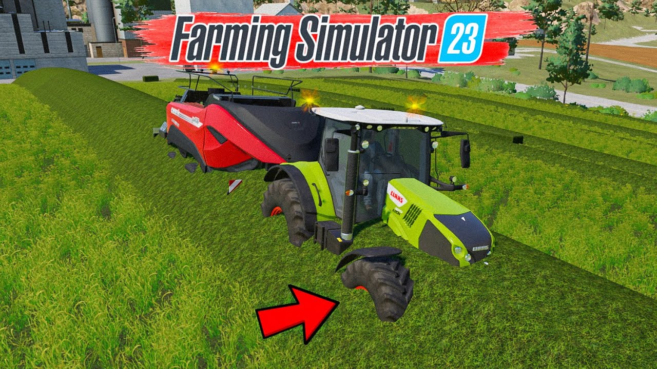 Grass Bales Making & Wool Selling In Fs23 | Fs23 Mobile | Timelapse ...