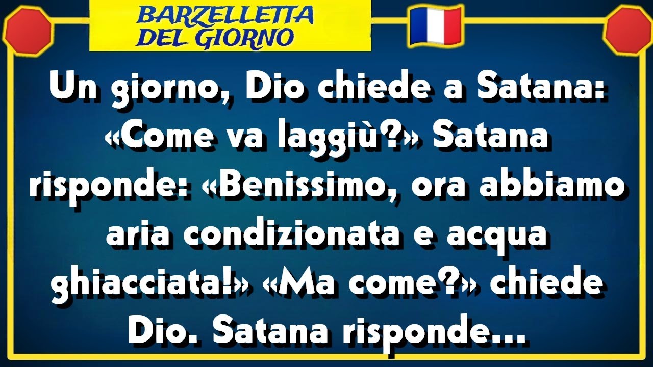🤣La BARZELLETTA Più DIVERTENTE di Sempre | T1... | Barzellette ...