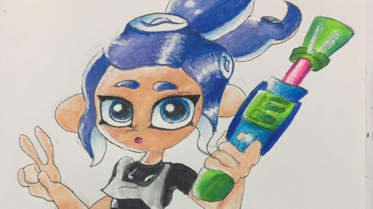 Drawing BarterEarth’s Octoling (Splatoon) - YouTube