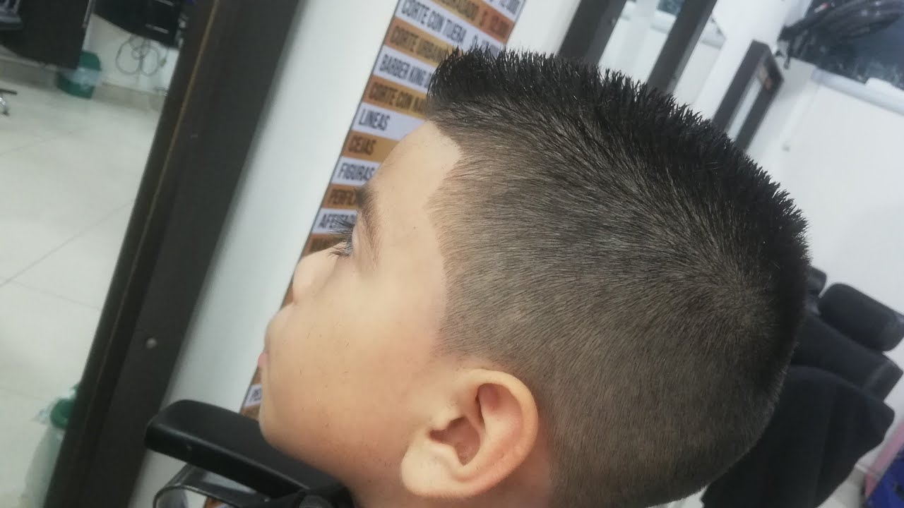 Corte para niños fade o degradado 💈tutorial💈 - YouTube