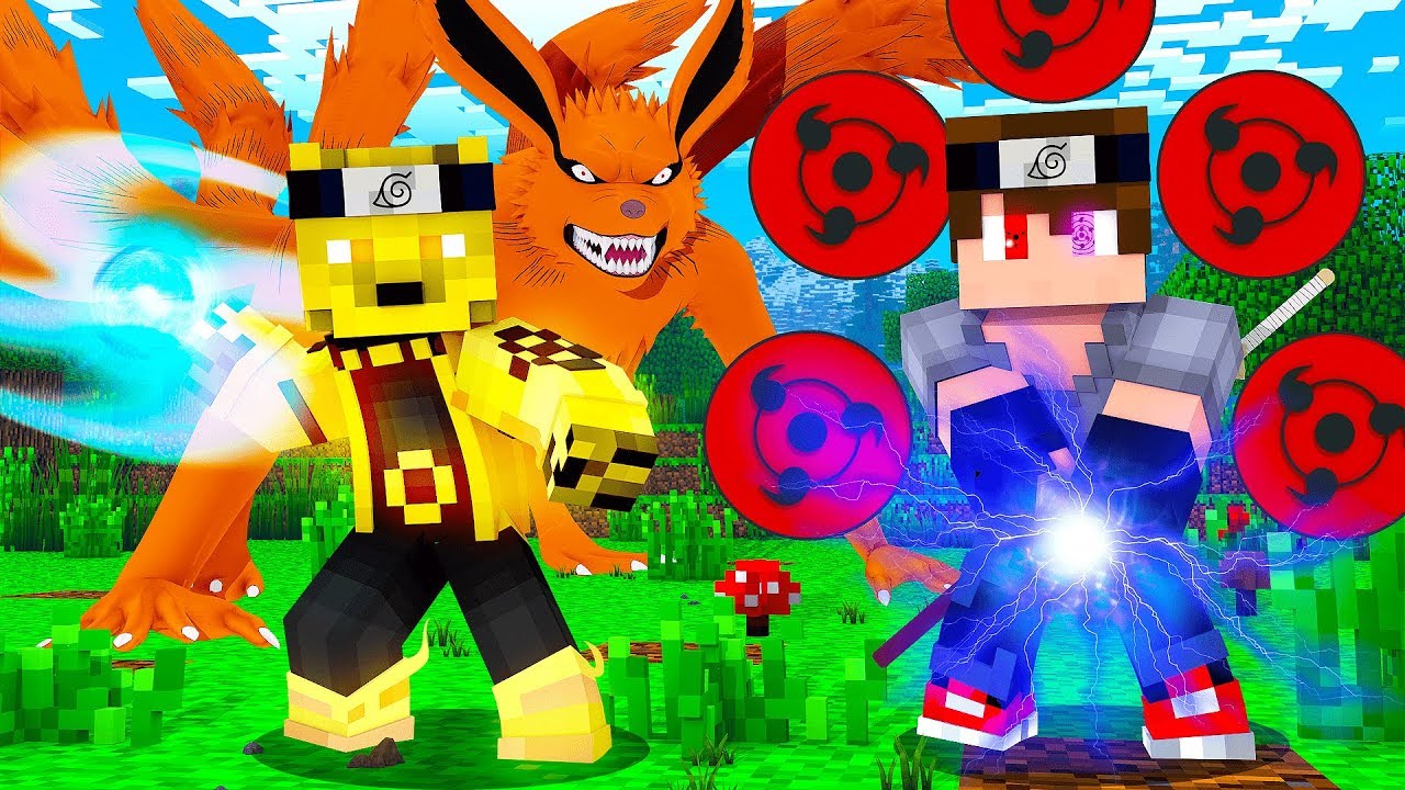 VIRE O NARUTO E O SASUKE PARA GANHAR OS PODERES DE NINJA DELES NO ...