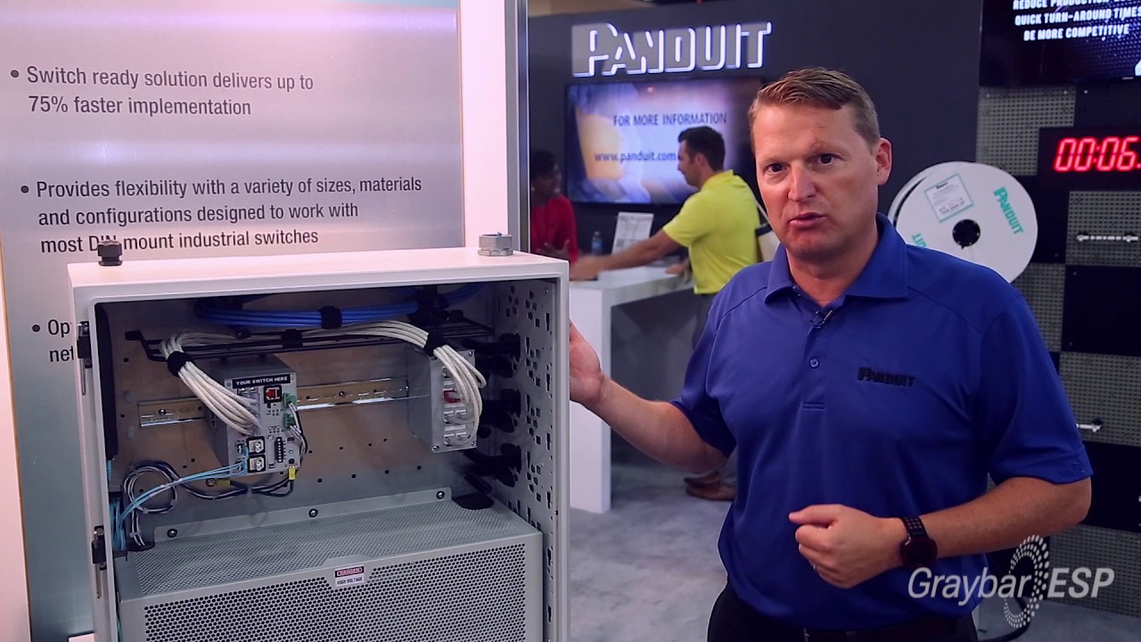 Speed Your Industrial Switch Deployment by up to 75% with Panduit - YouTube