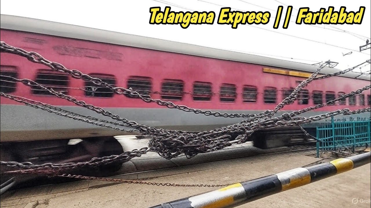 Duronto Express || Telangana Express || Reverse Vedio || Cross ...