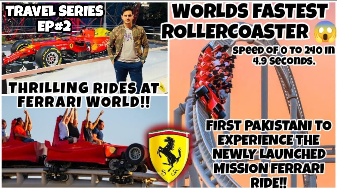 Mission Ferrari| Ferrari World Full Tour|Vlog 22 @FerrariWorldYasIsland ...