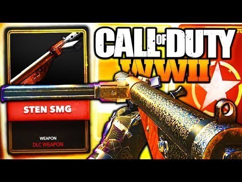 THE STEN is GODLY in Call of Duty WW2 (OVERPOWERED?) HOW TO GET THE ...