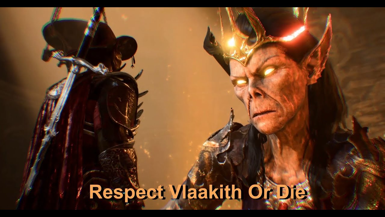 Respect Vlaakith Or Die | Ultra 4k | Baldur's Gate 3 - YouTube
