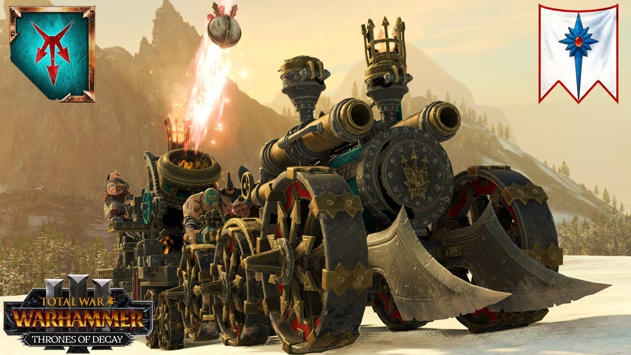 Iron Daemon Dreadquake Mortar Train is...Kind of Disgusting - Total War ...