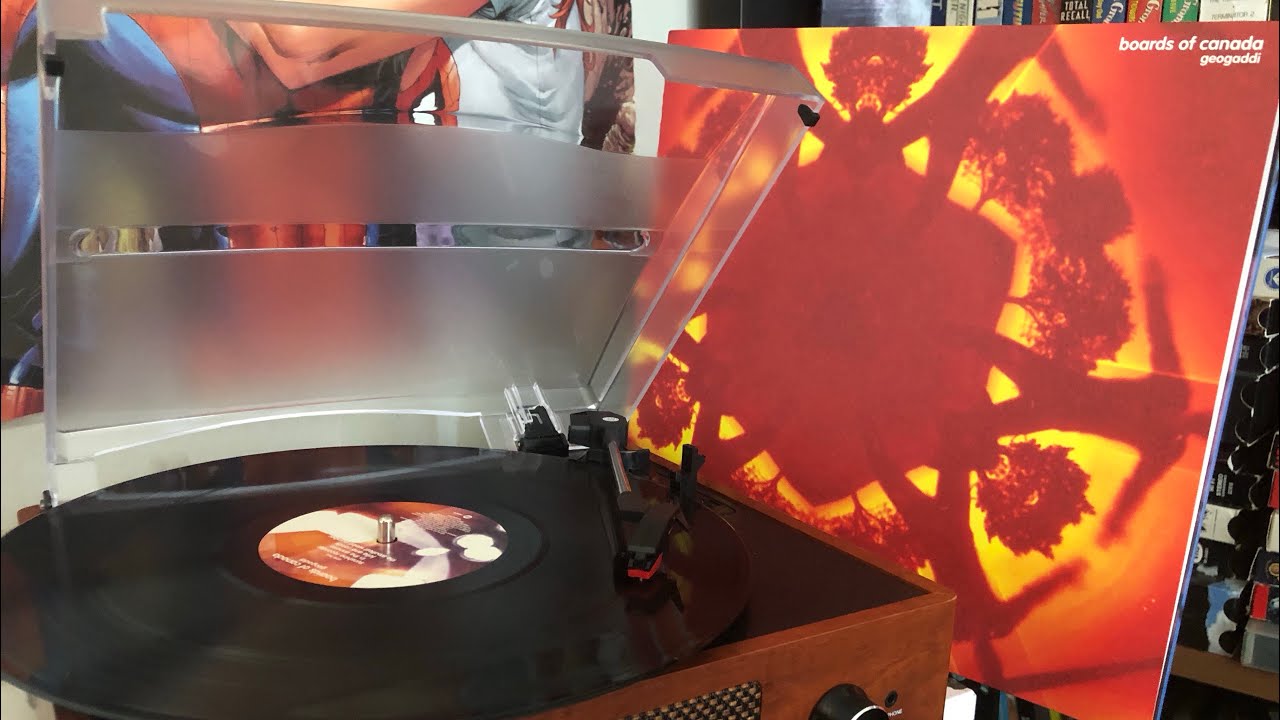 My New Record Player + Boards of Canada Geogaddi Vinyl Unboxing! - YouTube