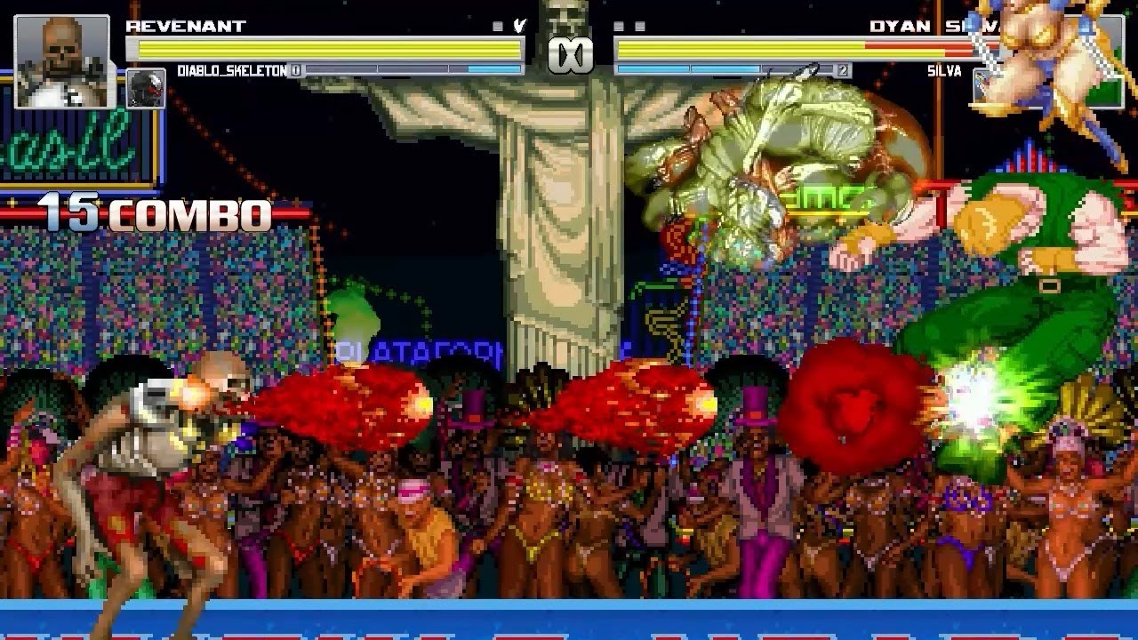 AN Mugen #503: Revenant & Diablo Skeleton VS Dyan Silva & Claudia Silva ...