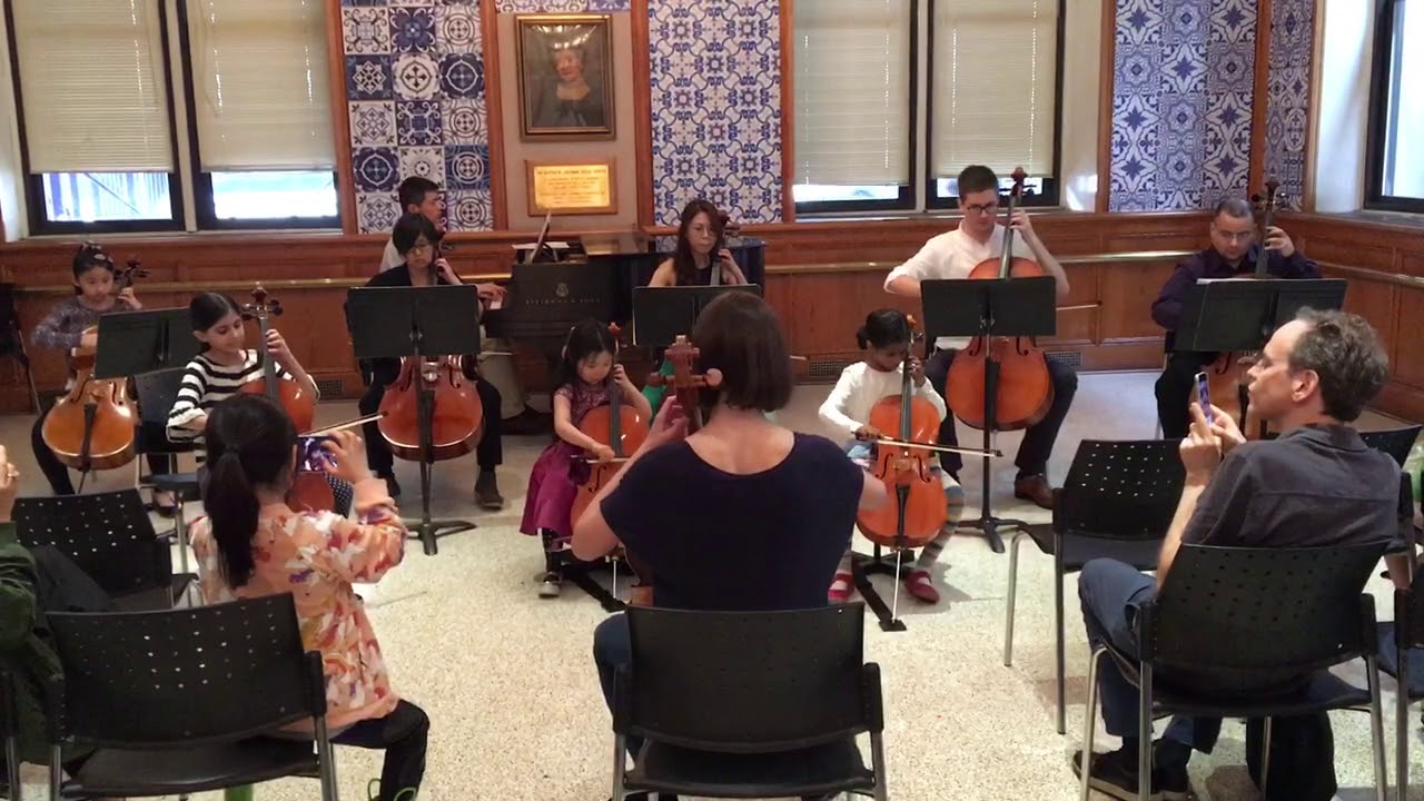 Cello recital — group piece - YouTube
