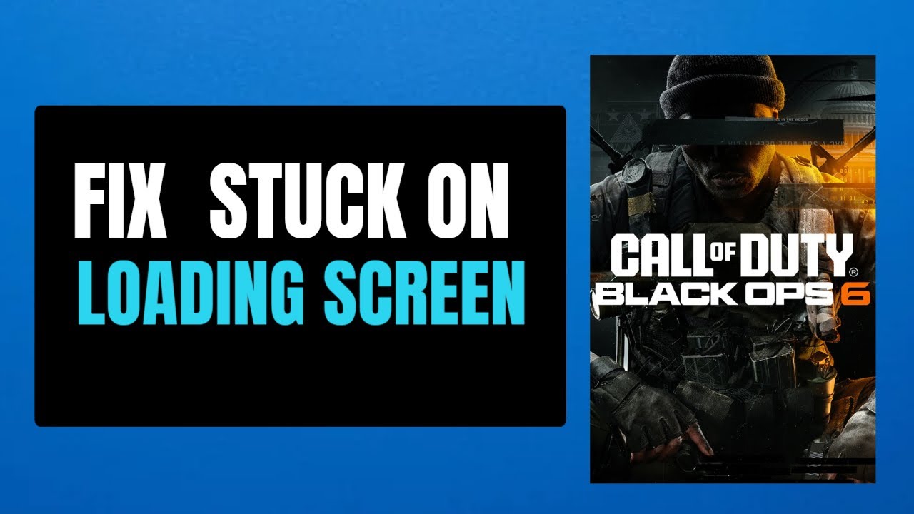 How to Fix Stuck on Loading Screen on Black Ops 6 - YouTube