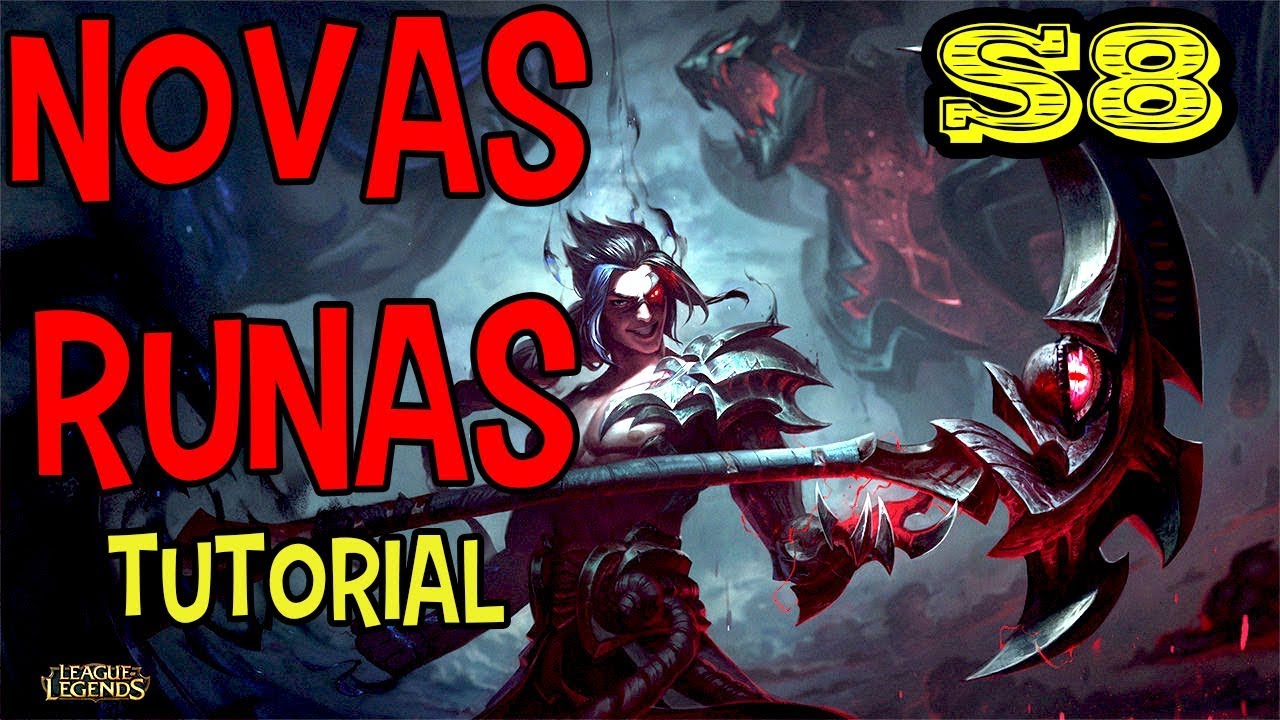 KAYN NOVAS RUNAS REFORJADAS (TUTORIAL + DICAS) League of Legends PT-BR ...