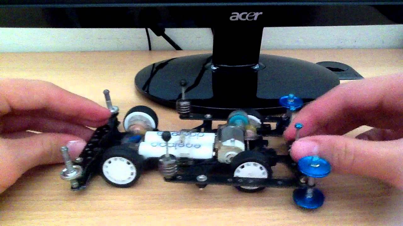 Tamiya mini 4wd speed technical setup - YouTube
