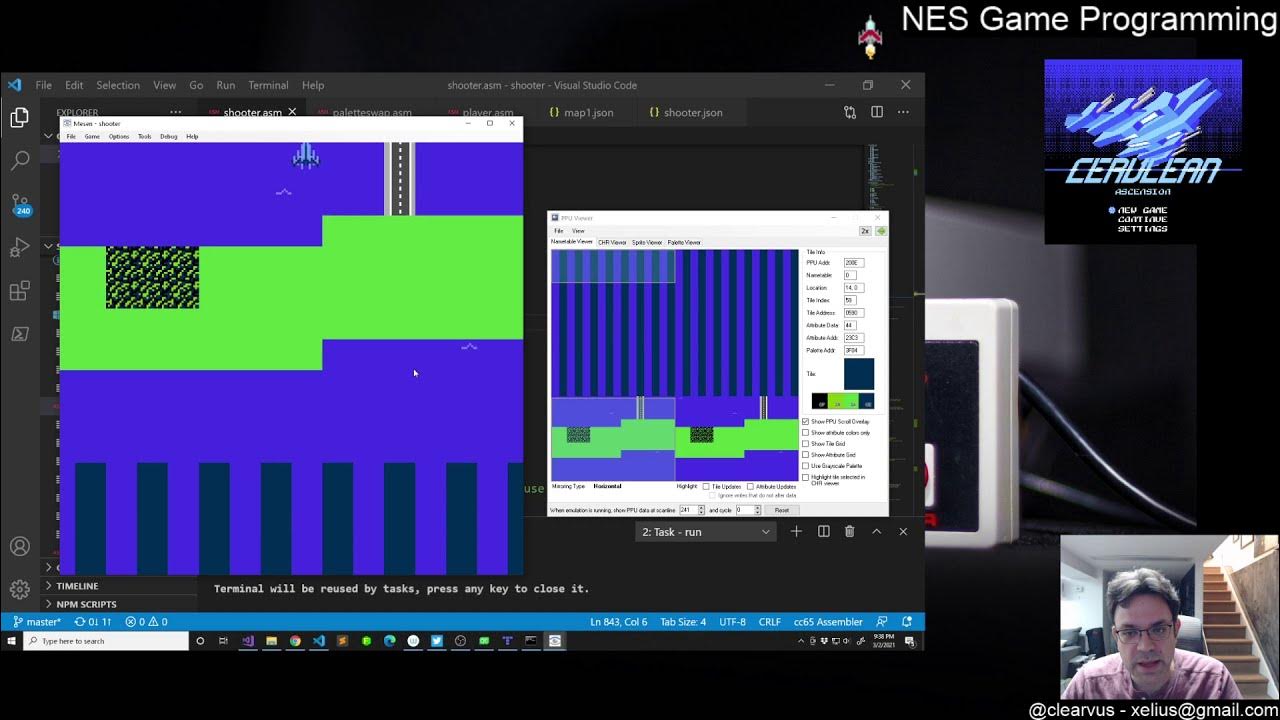 NES Programming #147 - Scroll me scroll me scroll me how you do that trick - YouTube