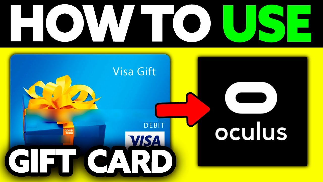 How To Use a Visa Gift Card on an Oculus Quest 2 (2025) - YouTube