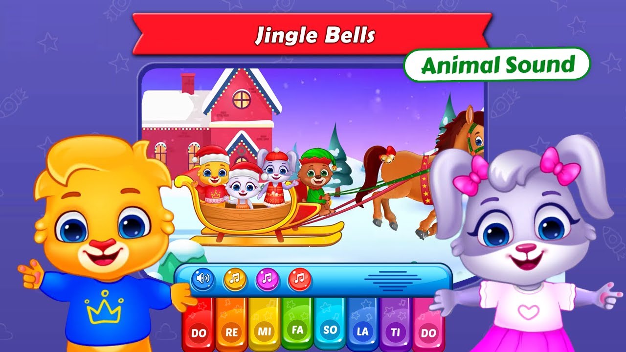 Lucas and Ruby Animal Sounds Song #11 - Jingle Bells | RV AppStudios ...