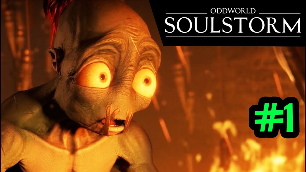 Oddworld: Soulstorm Gameplay - Run! Abe! Run! - YouTube