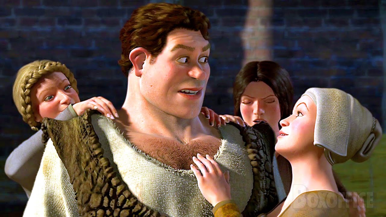 Shrek se vuelve humano | Shrek 2 | Clip en Español - YouTube