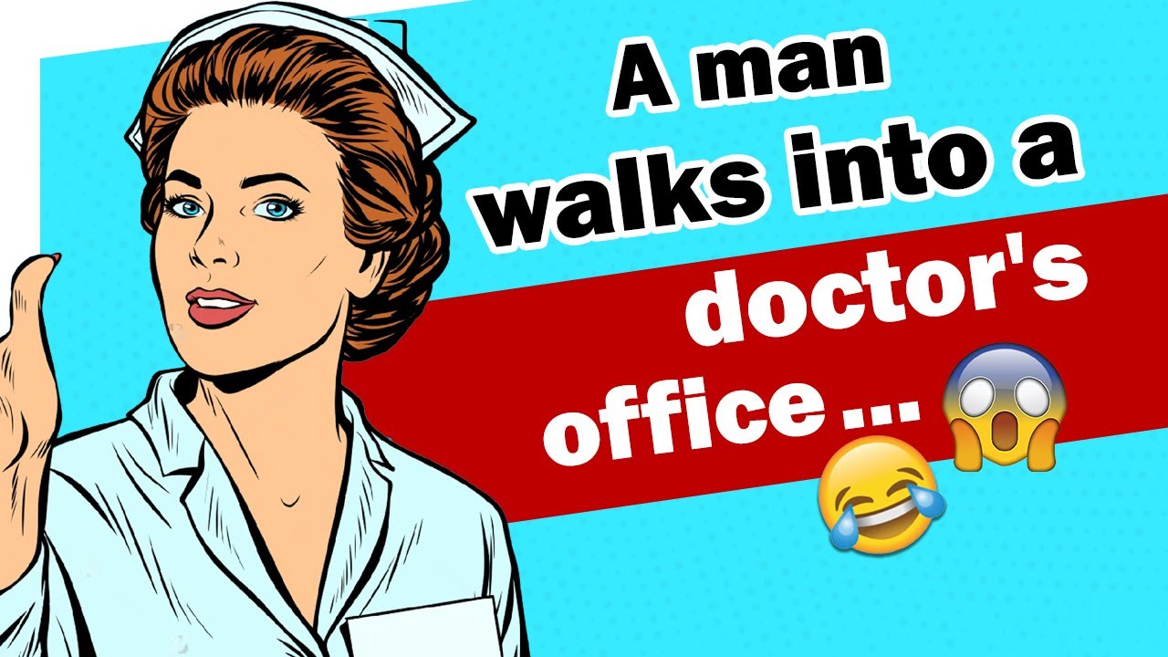 Best Joke of the day - A man walks into a doctor's office ... 😂 - Clean ...