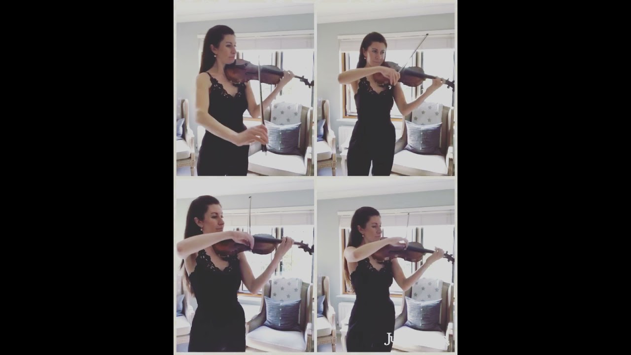 Oasis Whatever - Violin cover - Julia Rogers - YouTube