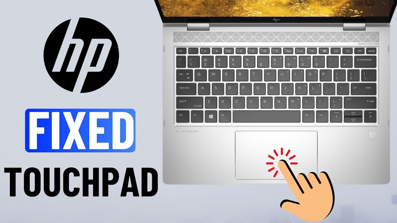 How to Fix HP Laptop Touchpad Not Working (Windows 10 and 11) - YouTube
