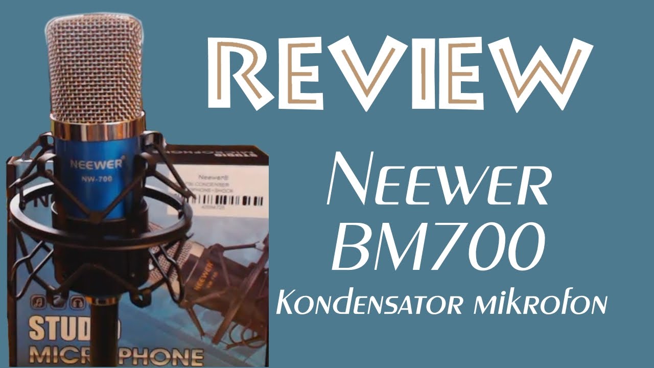 NEEWER BM/NW 700 Kondensator Mikrofon für 17 Euro Review Neewer BM ...