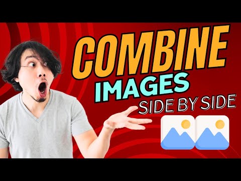 How to combine Images side by side using Microsoft Powerpoint | Merge ...