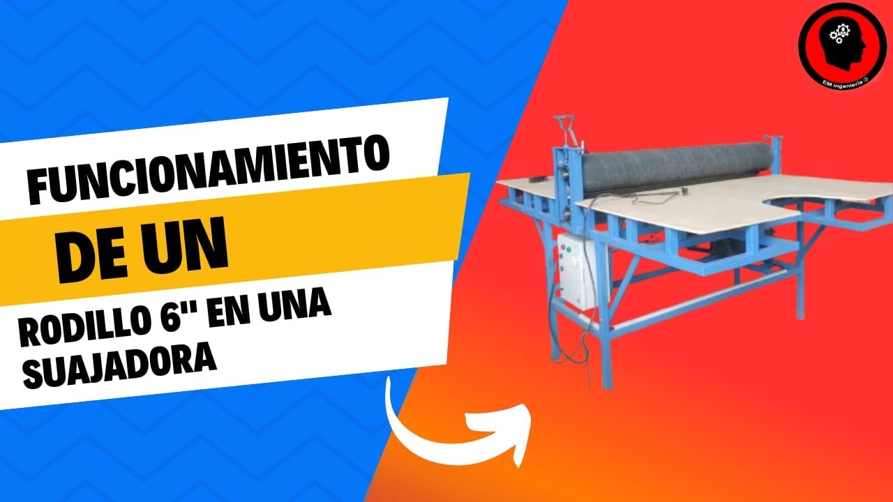 Funcionamiento de una suajadora SE03 con rodillos 6" - YouTube