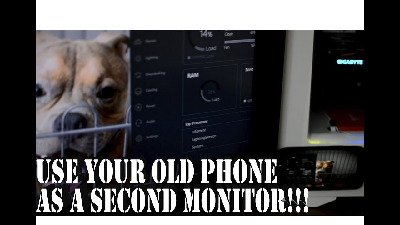 How to use an old phone as a PC Hardware Monitor - YouTube