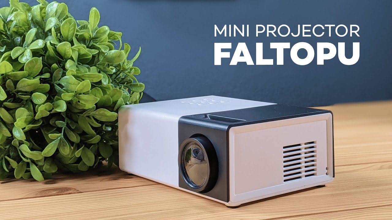 How to set up the Faltopu Mini Projector - Video & Sound Test - YouTube