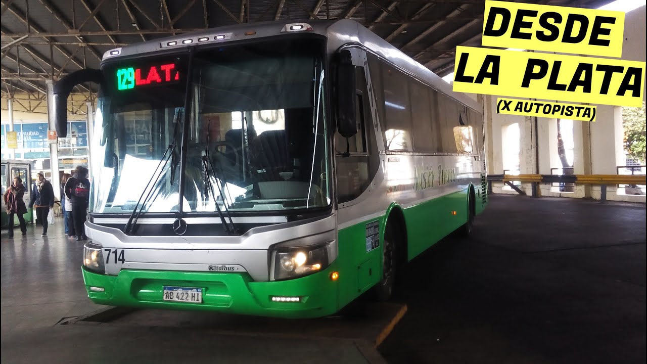 CRÓNICA DE VIAJE | LÍNEA 129 (La Plata - Retiro / Bs. Aires) - YouTube