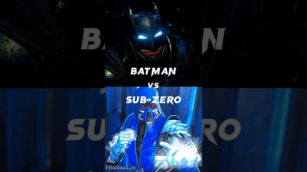 Batman vs Sub-zero(injustice2) - YouTube