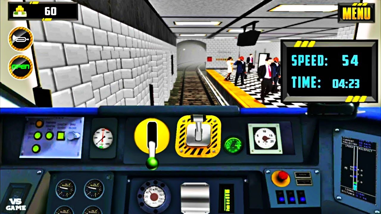 Subway Train 3D Control Review Android Gameplay - YouTube