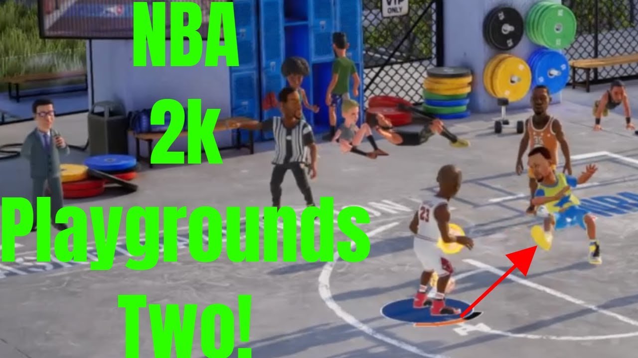 NBA 2K Playgrounds 2 - I want me a Custom Character - YouTube