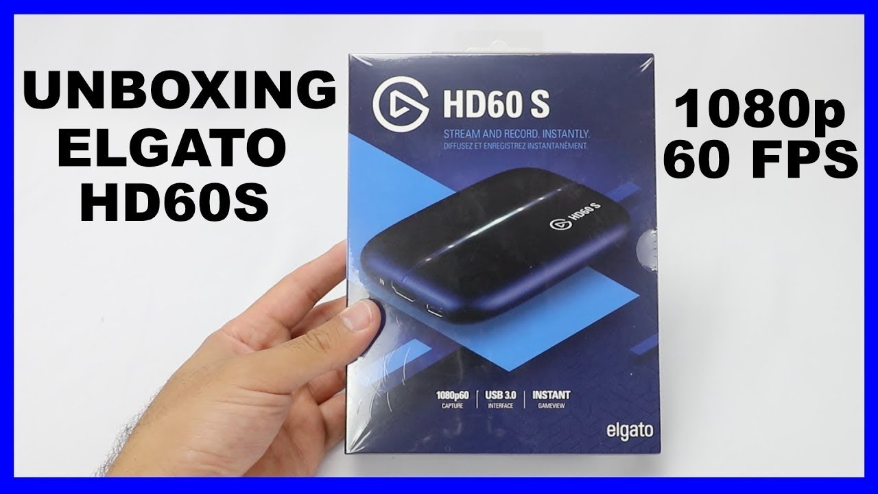 UNBOXING OF ELGATO HD60S - YouTube