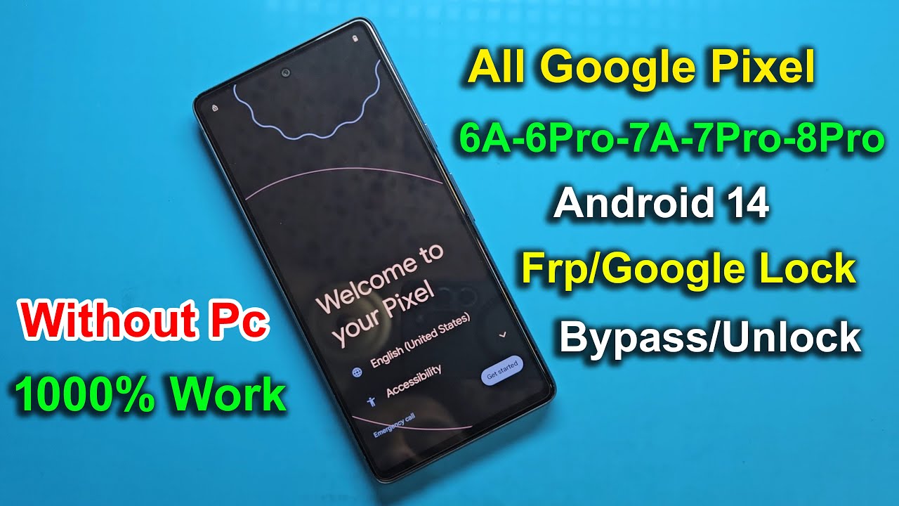 Boom !! All Google Pixel Frp/Google Lock Bypass Android 14 | Setting Not Open Soultion 2024 ...