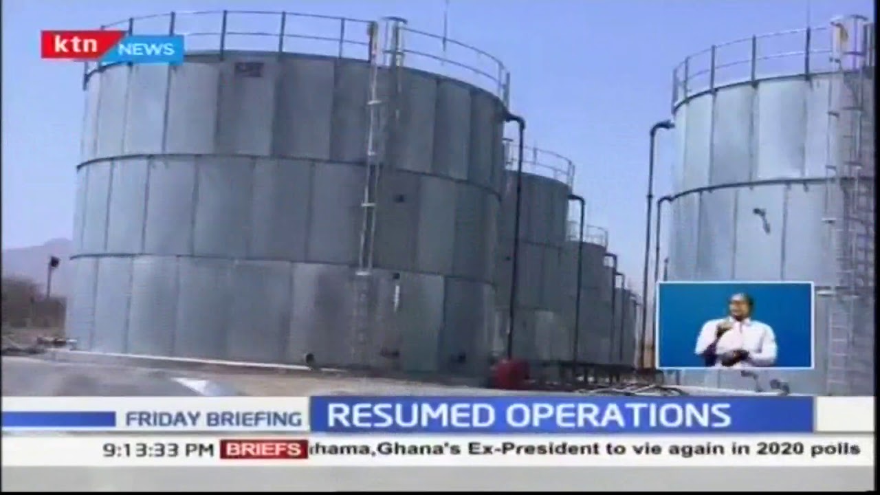 Turkana Oil supply operations resume - YouTube
