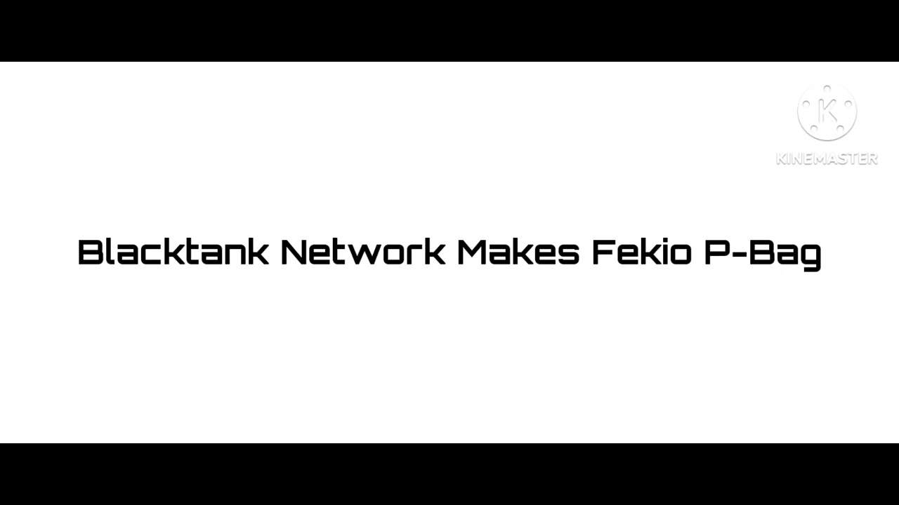 Blacktank Network Makes Fekio P-Bag - YouTube