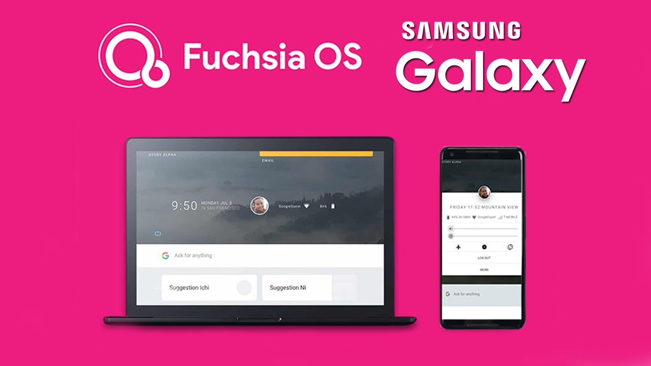 Samsung to Use Google's Fuchsia OS on its Future Products - YouTube