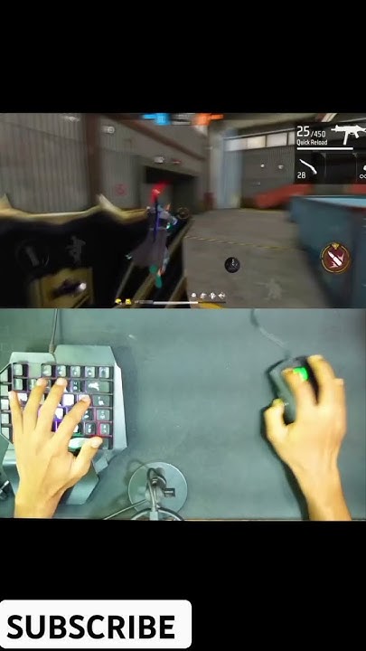 "😱 INSANE Free Fire Gameplay with Keyboard & Mouse! 🎯 Headshot Machine! #shorts"#feeefire # ...