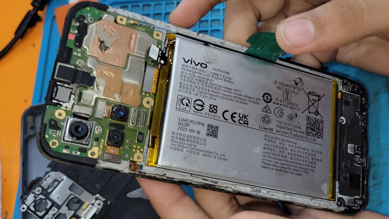 Restoring Vivo Y21 Cracked | Destroyed Phone Restoration - YouTube