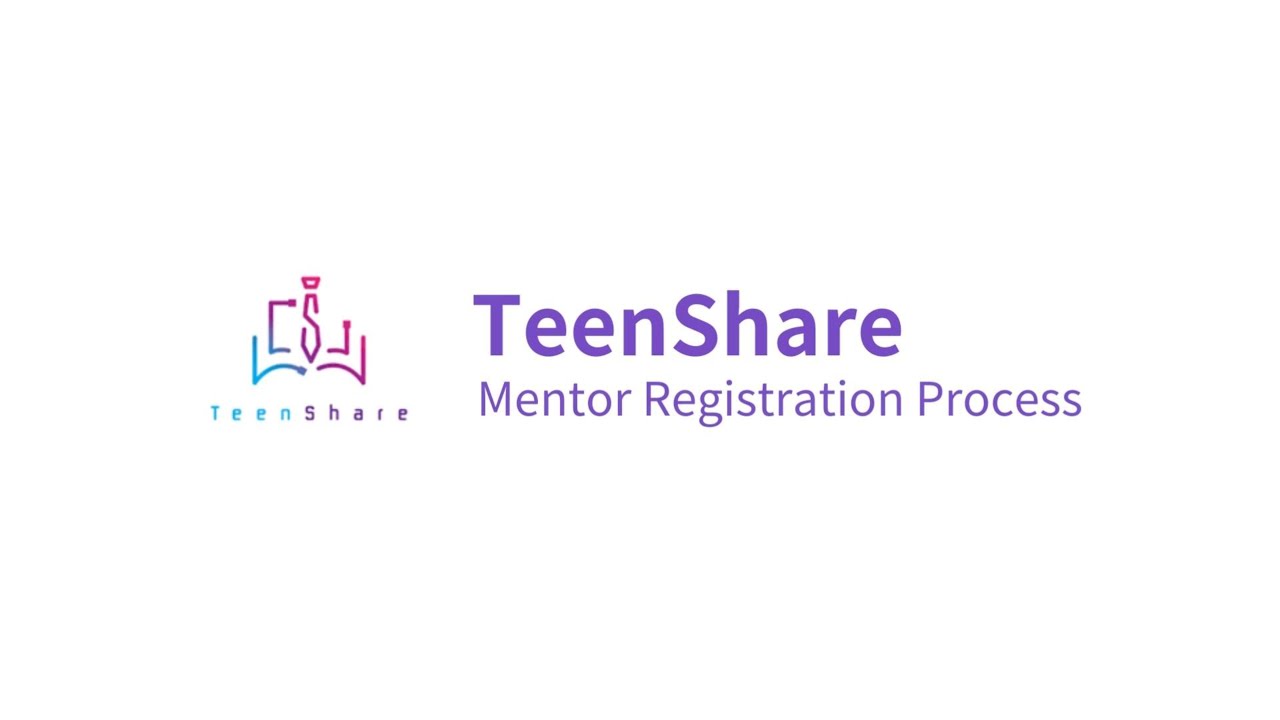 【TeenShare】Mentor Registration Process - YouTube